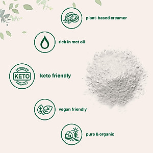 Micro Ingredients Organic Coconut Milk Powder, 2 Pound (32 Ounce), Plant-Based Creamer, Perfect for Coffee, Tea and Smoothie, Non-GMO and Keto Friendly