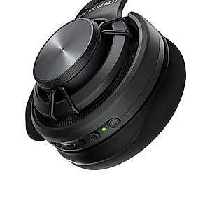 Turtle Beach Atlas Air Wireless Open Back PC Gaming Headset - PC, PS5, PS4, Mobile - 24-bit High-Fidelity Audio, Broadcast Grade Mic, Bluetooth, Floating Earcup, Memory Foam Cushions, 50-Hr Battery
