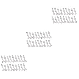 Vaguelly 60 Pcs Refrigerator Deicer Ice Remover Scoop ice Scraper for Freezer Household Tools Fridge ice Shovel ice Shovel for Fridge Plastic ice Shovel White ice Machine pp Clean Child