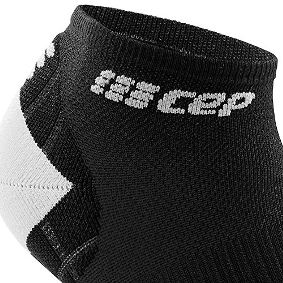 CEP ultralight low-cut socks, black/light grey, women III