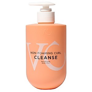 VICIOUS CURL Non-Foaming Curl Cleanse – No Lather for Curly Hair – Curl Enhancing, Moisturizing, Hydrating Frizz-Free, Enhanced Bounce – Sulfate; Paraben and Silicone Free, 12 Fl Oz
