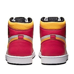 Nike Women's WMNS Air Jordan 1 Mid Trainers, White Blue, 10 Men