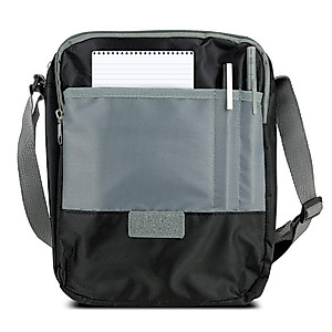 Travelon Triplogic Slim CrossBody Shoulder Bag (Black)