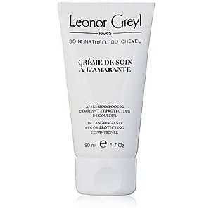 Leonor Greyl Paris - Creme De Soin a L'Amarante Travel Size - Detangling and Color-Protecting Conditioner, TSA Approved (1.7 Oz)
