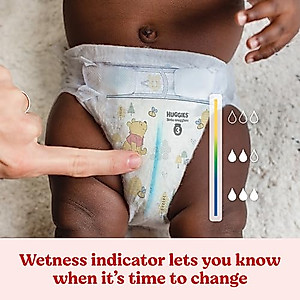 Huggies Size 4 Diapers, Little Snugglers Baby Diapers, Size 4 (22-37 lbs), 70 Count (Pack of 2)