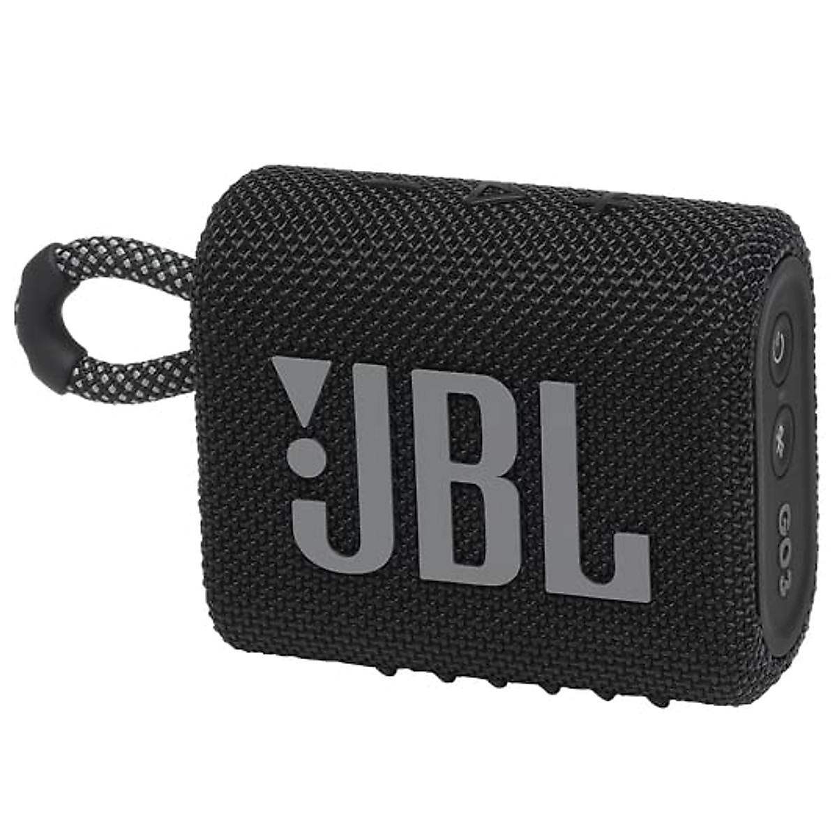 JBL GO 3 Waterproof Ultra Portable Bluetooth Speaker Bundle with gSport Deluxe Hardshell Case (Black)