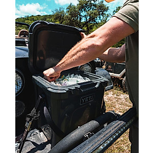 ALIENSX Cooler Tie Down Kit, Cooler Tie Down Straps for RTIC YETI Coolers, Cam Buckle Lashing Straps, Secure to Boats, Trailers, Trucks, ATVs and More, Prevent from Slipping (Black)