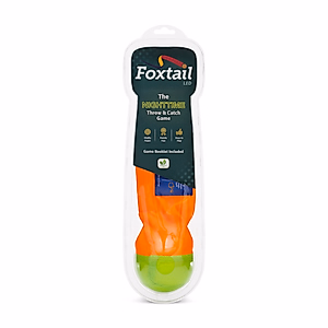 Foxtail LED - Outdoor Throw and Catch Light Up Game - Foam Ball & Tail Glow at Night - Play in the Dark - Fun Gift Idea for Kids & Adults, Boys & Girls
