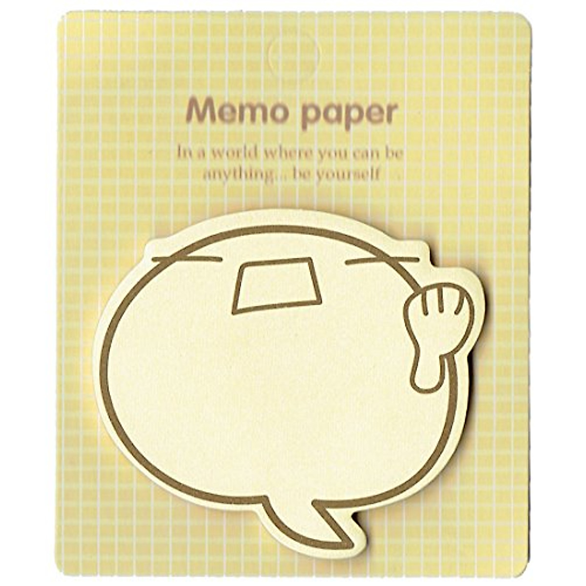 Cute Sticky Note Pads - Smiling Expressions - Pack of 4 - Fun Sticky Notes