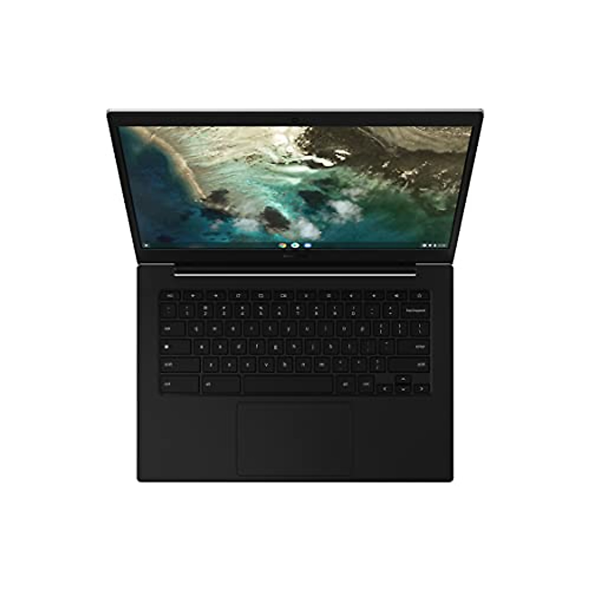 Samsung Galaxy Chromebook Go-Laptop Computer Lightweight Slim Durable Design 12-Hour-Battery Wi-Fi 6 Share Files-with-Phone, Black,Silver,32GB