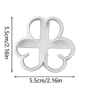 BLMIEDE Supplies Patrick's Cookie Party Molds Saint Irish Day Kitchen，Dining Bar Chaffing Warming Tray (A, One Size)