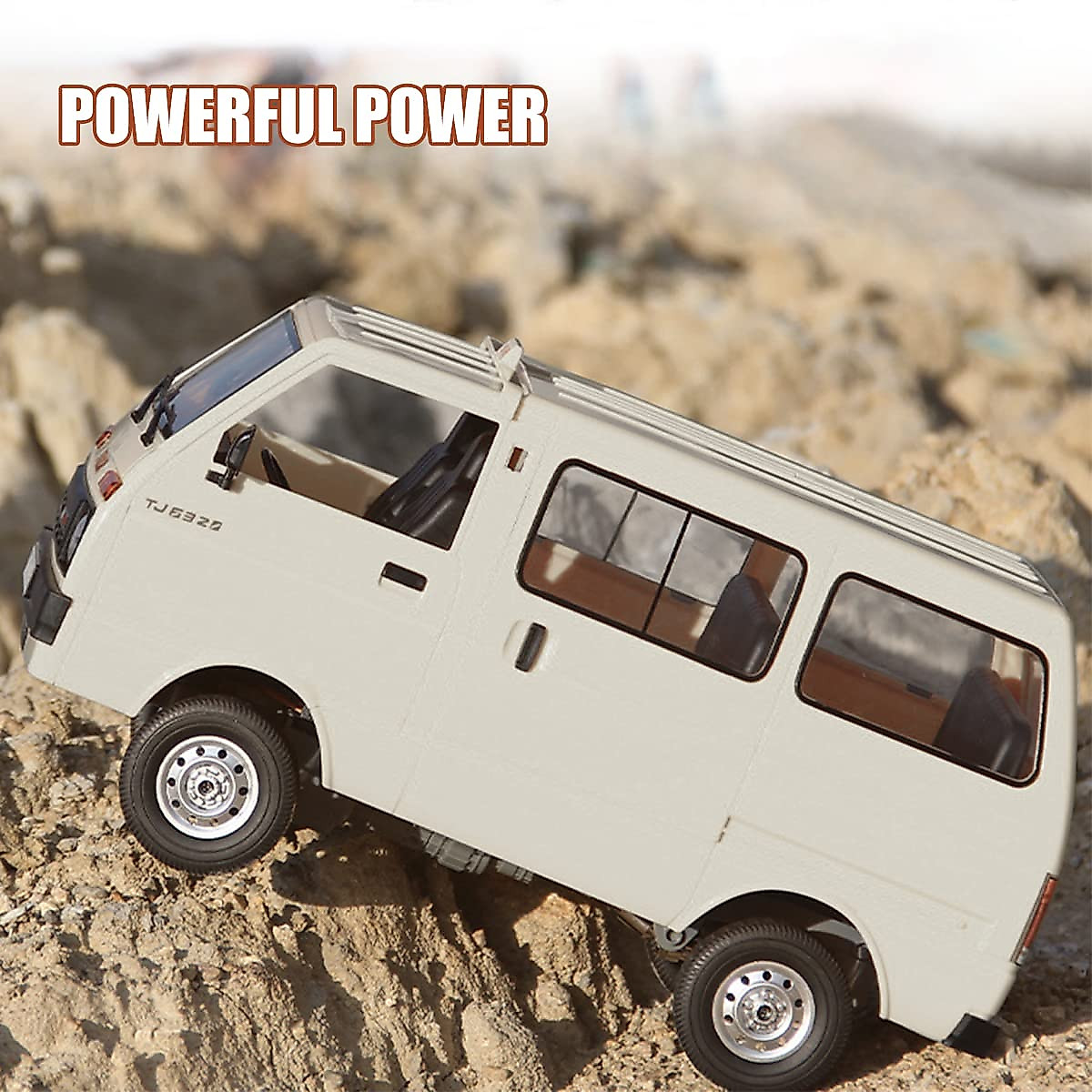 Spobot Remote Control Car RC Van Mini Cabin Car RC Crawler Off Road Climbing Vehicle Drift Speed Model Toy All Terrain Drifting Rc Crawler for Kids Hobby