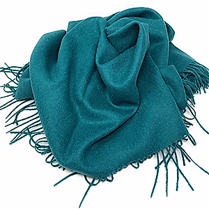 Alpaca Home | Solid Throw Blanket 100% Baby Alpaca Wool (Timeless Teal)