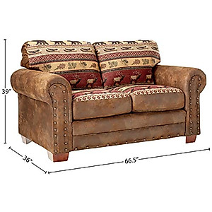 American Furniture Classics Sierra Lodge Love Seat