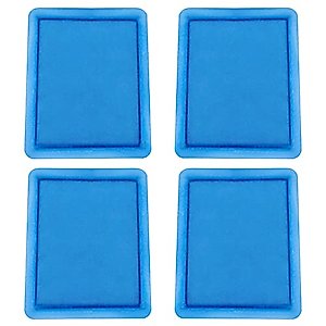 Replacement Aquarium Filter Cartridge, Compatible with Aqua-Tech EZ-Change No.2, Fit for Aquarium Filter Cartridge for 10 to 20 Power Filters (4 Pack)