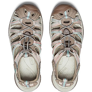 KEEN Women's Whisper Closed Toe Durable Comfortable Easy On Washable Adventure Sandals