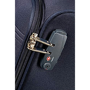 Samsonite Men and Women Spinner S, Length: 35 cm (55 cm-35 L), Blue (Navy Blue), 35 x 20 x 55 cm