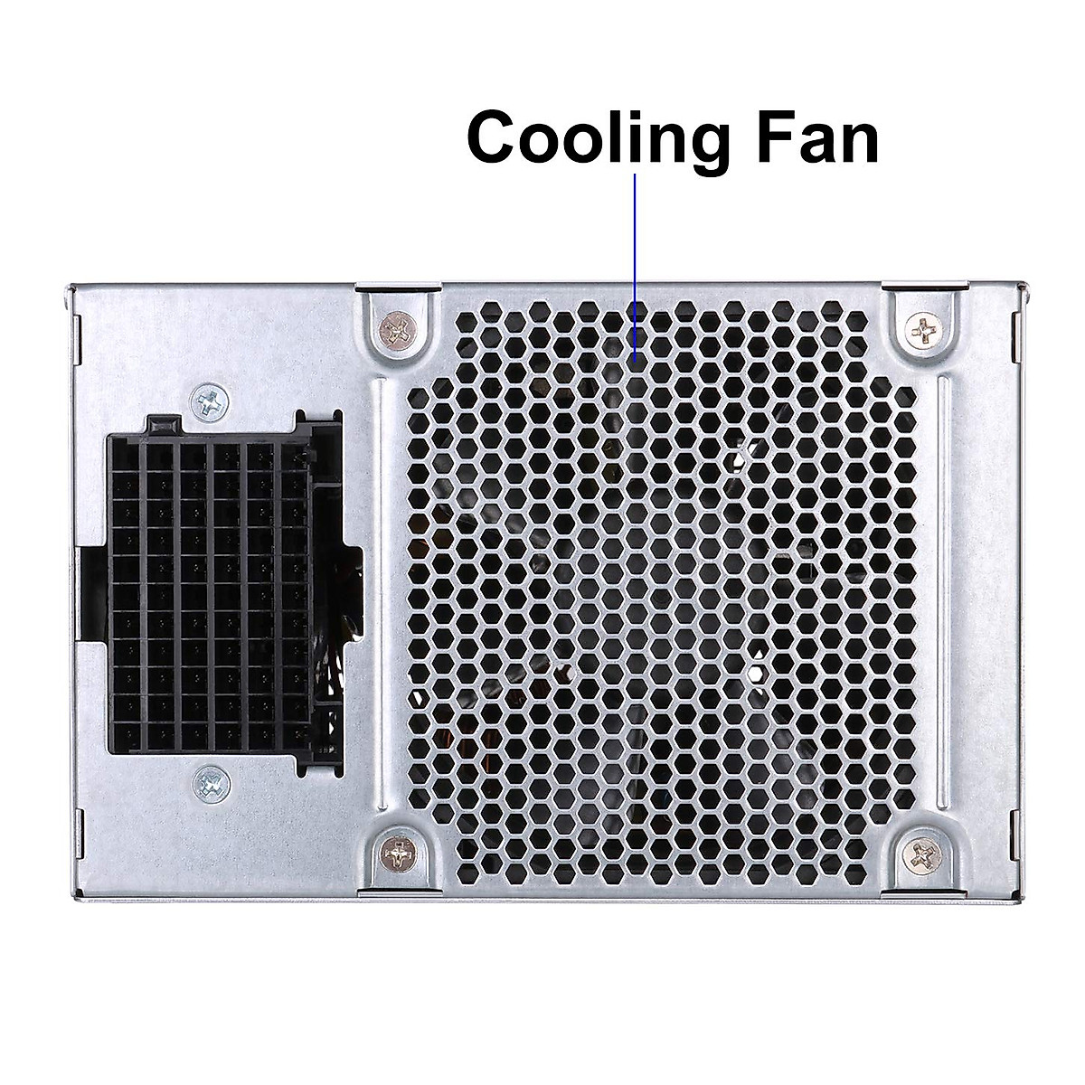 Li-SUN D525AF-00 525W Power Supply w/Cables Compatible with Dell Precision T3500 P/N: D525A001L H525AF-00 H525EF-00 HP-D5252E0 HP-D5253A0 N525EF-00 0G05V 6W6M1 M822J U597G X008G