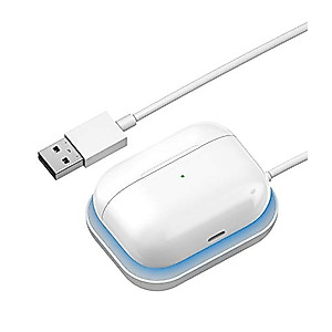 Galvanox Airpods Pro Charger - Wireless Charging Station for Apple Airpod Pro (Grey)