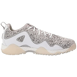 adidas Men's CodeChaos 21 Primeblue Spikeless Golf Shoes, Footwear White/Grey Four/Grey Two, 9.5