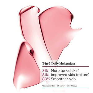 Clarins Super Restorative Rose Radiance Cream | 3-In-1 Anti-Aging Moisturizer For Mature Skin | Smoothes Skin, Boosts Luminosity and Promotes Even Skin Tone After 28 Days* | Youthful Glow | 1.7 Ounces