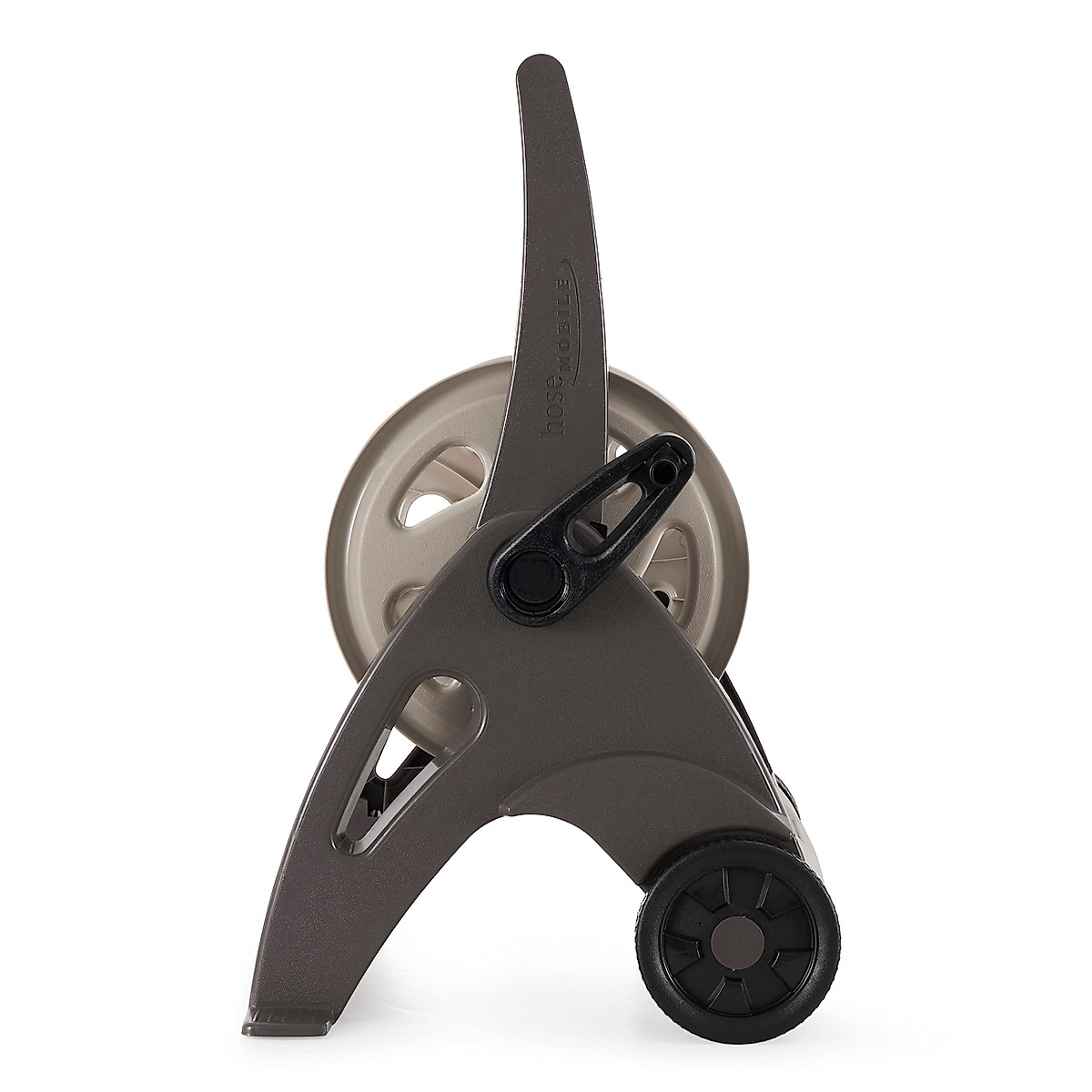 Suncast 175 ft. Hosemobile Garden Hose Reel Cart with 6" Wheels, Bronze/Taupe