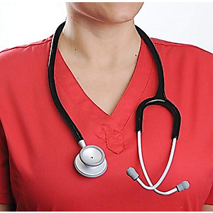 ADC 619FS Adscope Lite Model 619 Ultra Lightweight Clinician Stethoscope with Tunable AFD Technology, Sea Glass