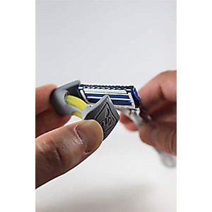 SteelBee Razor Saver | Anti-Rust Razor Cover | Blade Life-Extender | Travel Cartridge Protector | Corrosion-Preventing Attachment