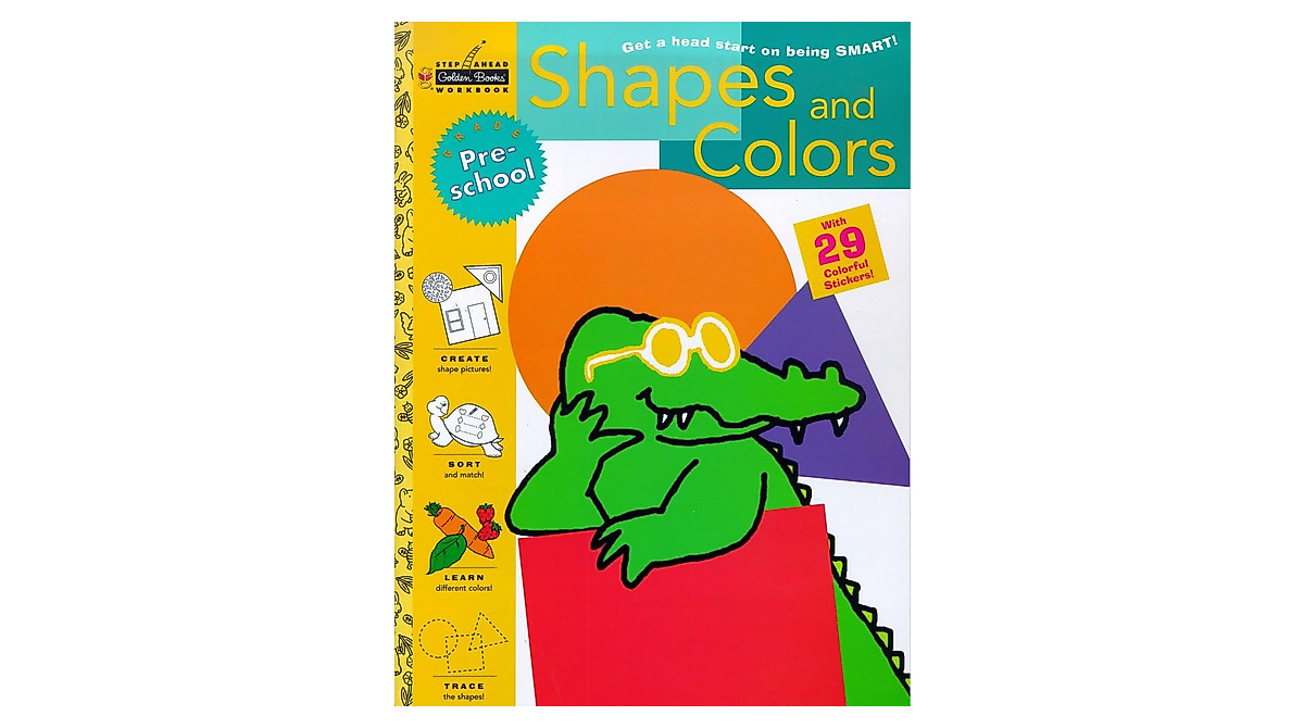 Shapes and Colors Preschool Workbook | Fun Interactive Learning