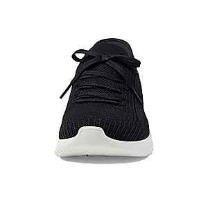 Skechers Sport Women's Women's Hands Free Slip-ins Ultra Flex 3.0-Brilliant Path Sneaker, Black/White, 7.5