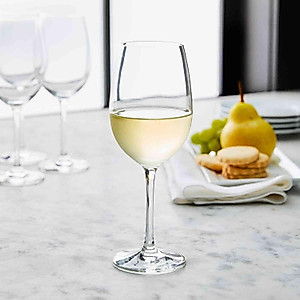 Sur La Table Chateau Soft White Wine Glass, Clear