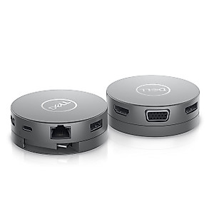 Dell DA310 Wired USB 3.2 Gen 2 (3.1 Gen 2) Type-C Silver