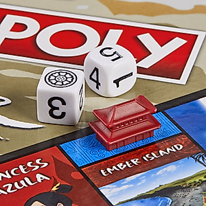 Hasbro Gaming Monopoly: Avatar: Nickelodeon The Last Airbender Edition Board Game for Kids Ages 8 and Up, Play as a Member of Team Avatar (Amazon Exclusive)