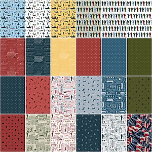 Vicki Gifford Coming Home 5" Stacker 42 5-inch Squares Charm Pack Riley Blake Designs 5-14420-42