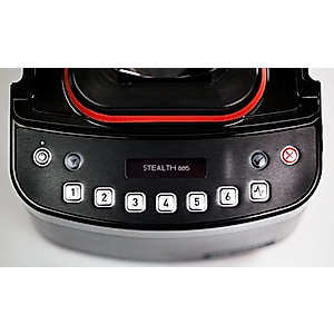 Blendtec S885C2901-B1GB1A Stealth Countertop Blender with 2 Fourside Jars, Black