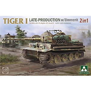Takom 2199 1/35 TIGER I LATE w/ZIMMERIT Sd.Kfz.181 Pz.Kpfw.VI