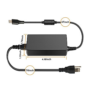 USB C Laptop Charger 65W 45W for HP Spectre X360 13-aw0013dx 13-aw0003dx 15-ch011dx Chromebook 14 G5 G6 X360 14-ca137nr 14b-ca0061 14db-0080nr 14-db0051cl 14-da0012dx 15-de0518wm Elite x2