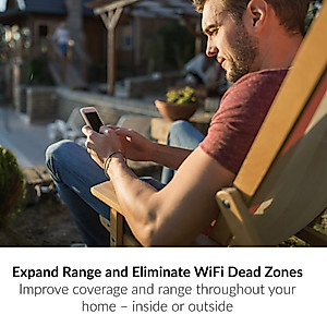 D-Link WiFi Range Extender Mesh Gigabit AC1900 Dual Band Plug In Wall Signal Booster Wireless or Ethernet Port Smart Home Access Point (DAP-1955-US)