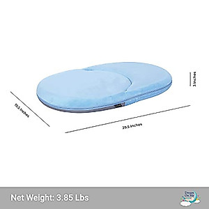 Dream On Me Multifunctional Nursing Chair in Blue