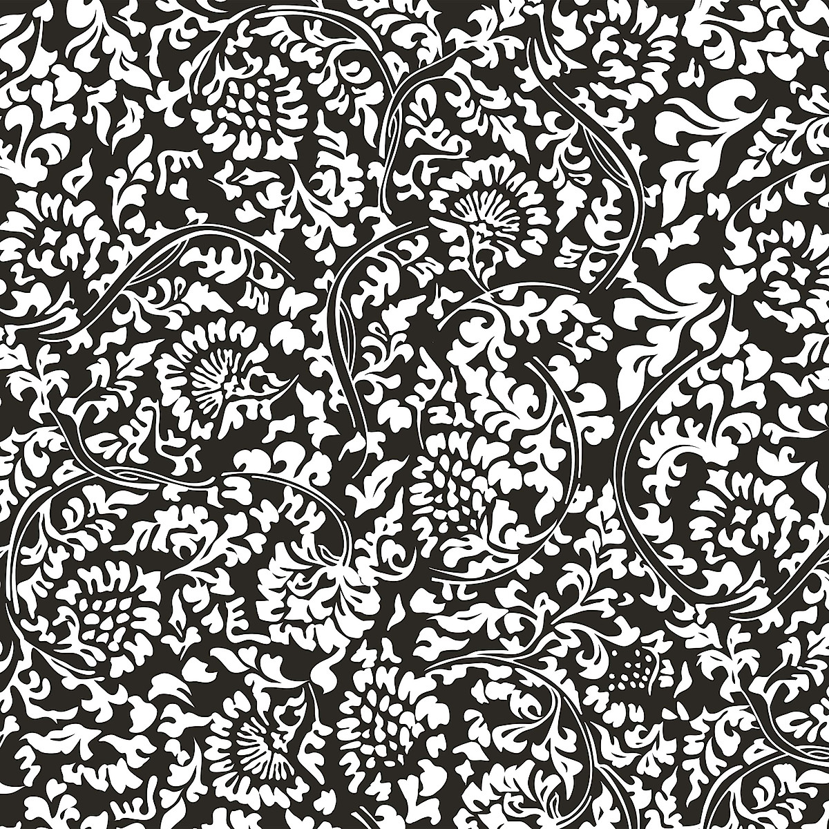 Con-Tact Brand Creative Covering Self-Adhesive Vinyl Drawer and Shelf Liner, 18" x 60', Mirabella Black & White