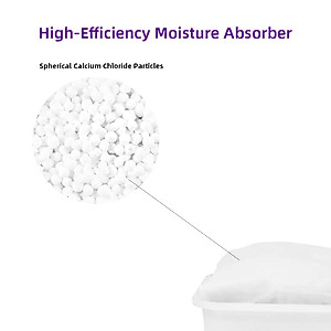 CANAGER Large Capacity Moisture Absorber Refill Bag - 16 oz 3 Packs, Lavender Vanilla, Individual Packaging, Easy to Replace, Absorb Excess Moisture and Create Fresh Air.