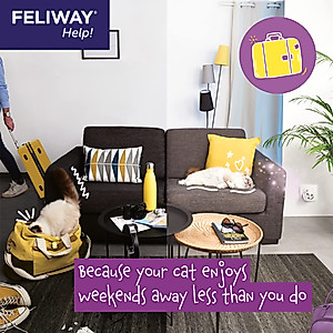 FELIWAY® Help! Cat Calming Pheromone Refills (7 days), 3-Pack