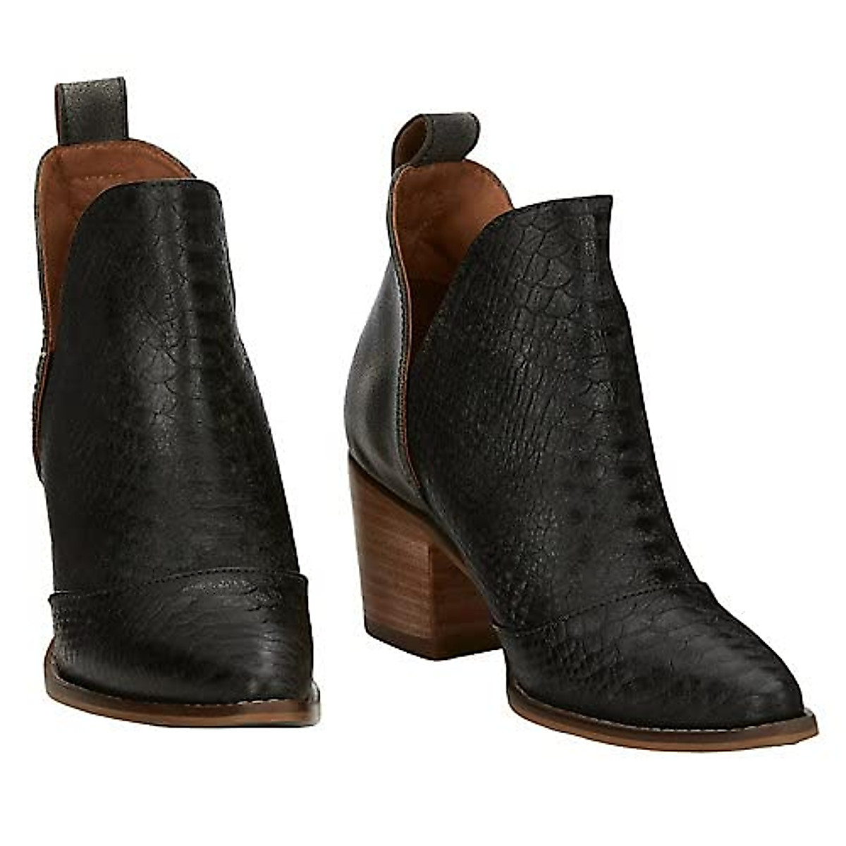 Nocona Ladies Micki Snip Toe Boots 8 B Brown