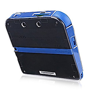 Compatible with for 2DS Case, Akwox Transparency Plastic Hard Protective Cover Case Shell Skin for 2DS