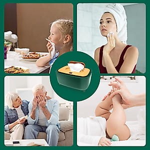 Wipe Warmer for Babies, Wet Wipes Dispenser, Diaper Warmer Container, Baby Essentials for Newborn Boy, Girl. Baby Registry Must Haves Accessories. Pregnancy Gift Stuff, New Born Necessities Item-Green