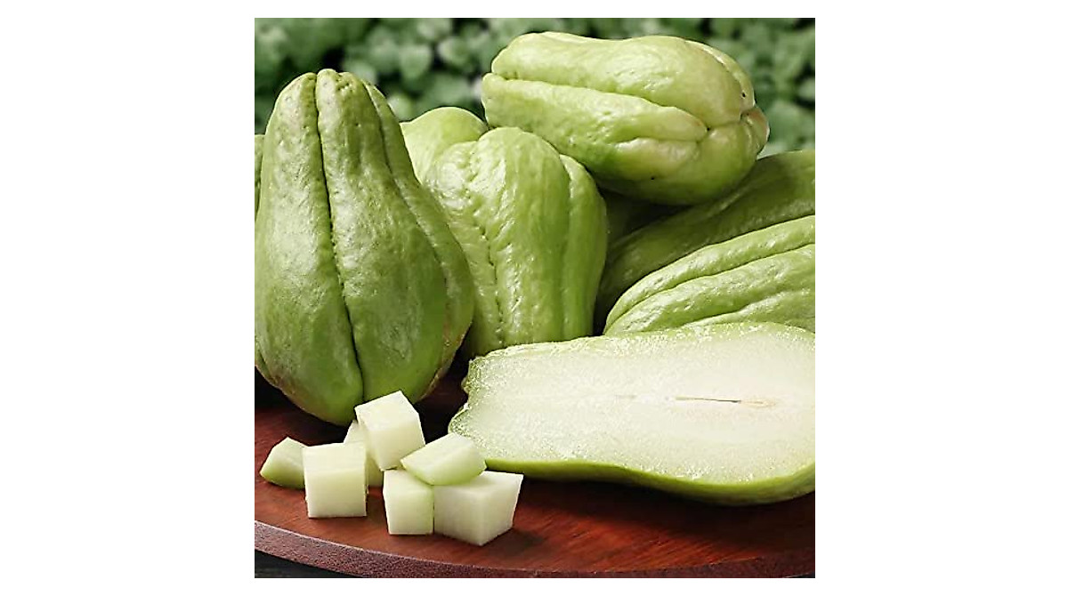 Grow Healthy with QAUZUY GARDEN Chayote Seeds - Easy & Drought-Tolerant