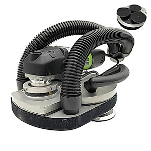TECHTONGDA Triad Planetary Polisher Wet and Dry Grinder Manual Planetary Polishing Machine Concrete Marble Granite Stone Wet Grinder for Countertops Floors Walls Steps