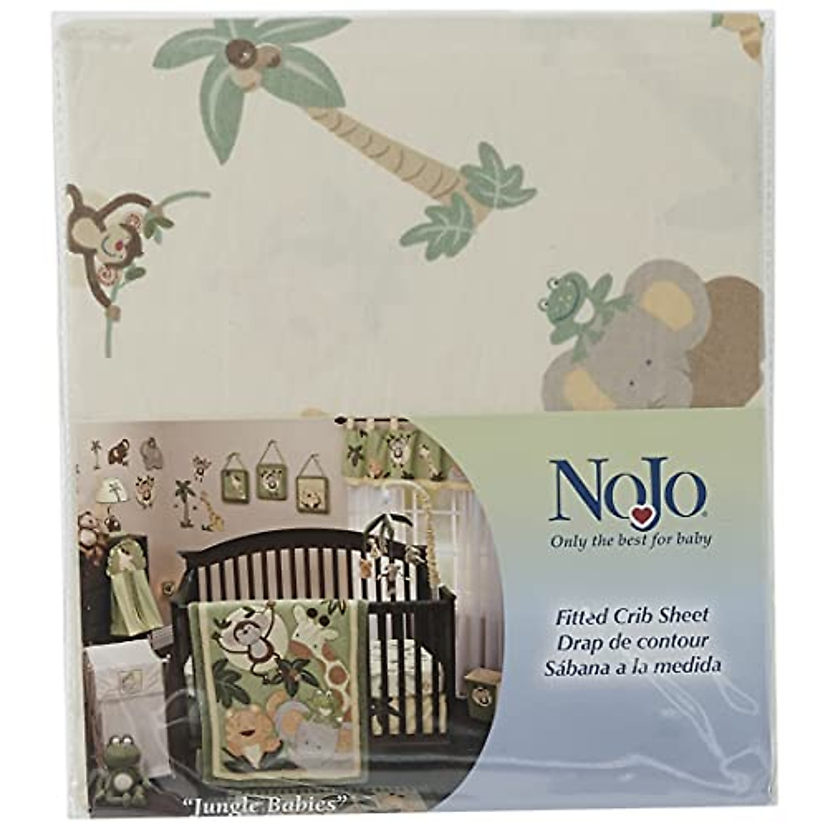 Jungle Babies Fitted Sheet