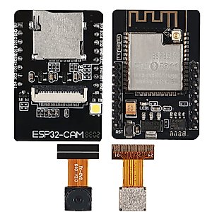 2PCS ESP32-CAM Wireless WiFi Bluetooth Camera Module ESP32 Development Board with Camera Module OV2640 2MP for Arduino IoT Projects