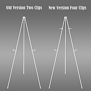 63" Instant Easels Stand for Wedding Sign & Posters,Adjustable Metal Easels for Display Painting Canvas,Folding Tripod with Portable Bag by JoyYeux,Black 1Pack